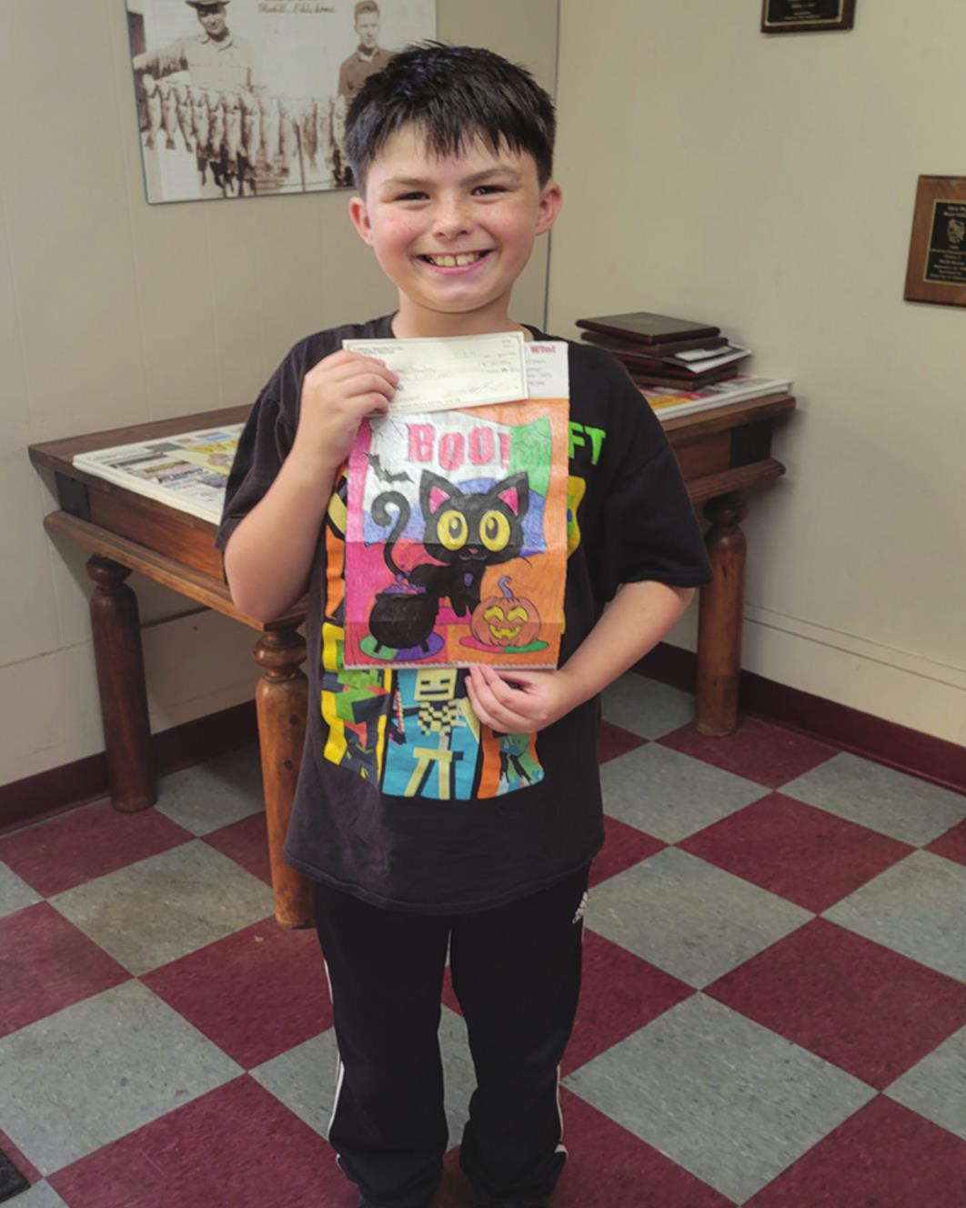 Winners of the Halloween coloring contest | Madill Record