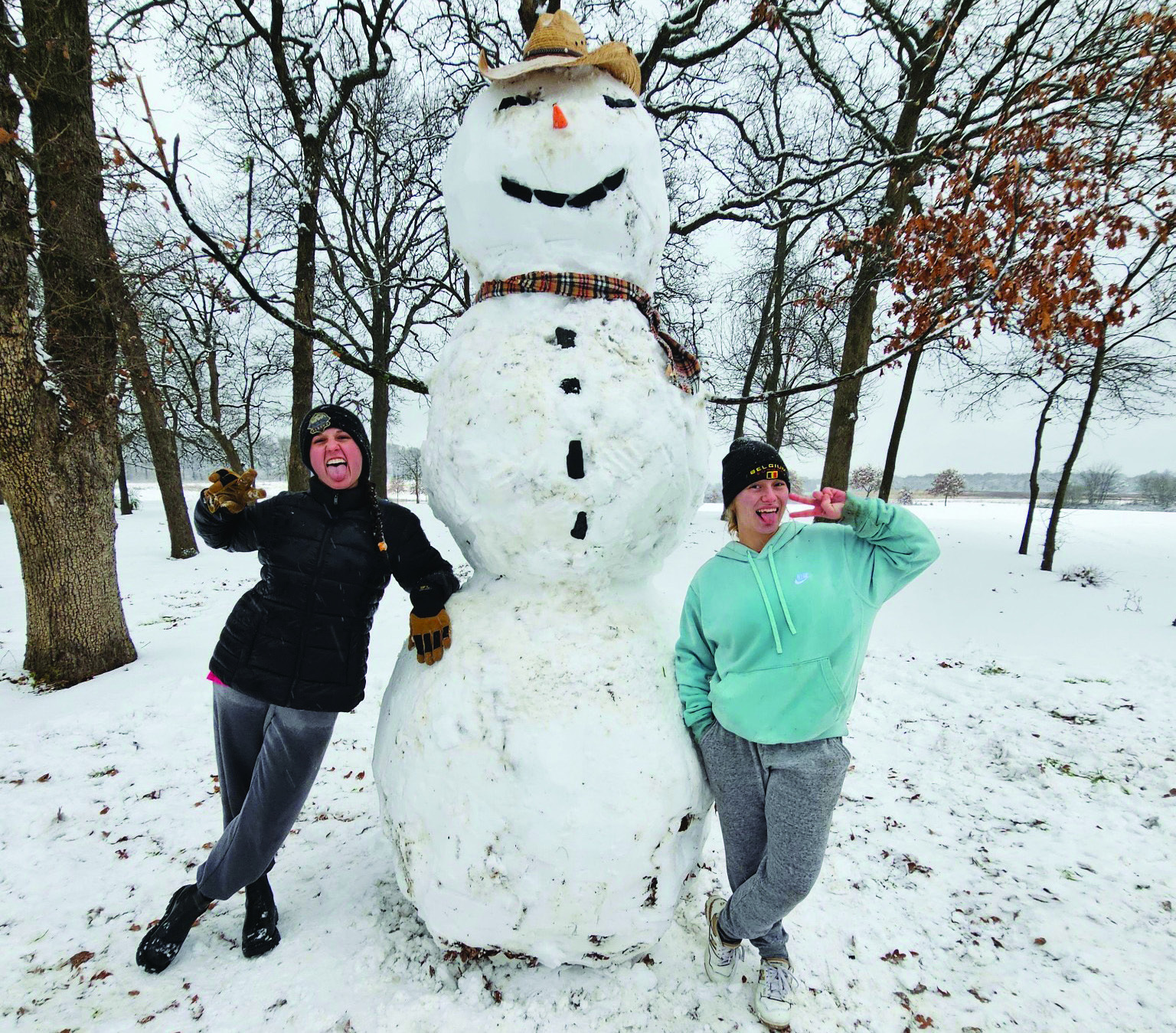 Texoma gets blanketed in snow | Madill Record